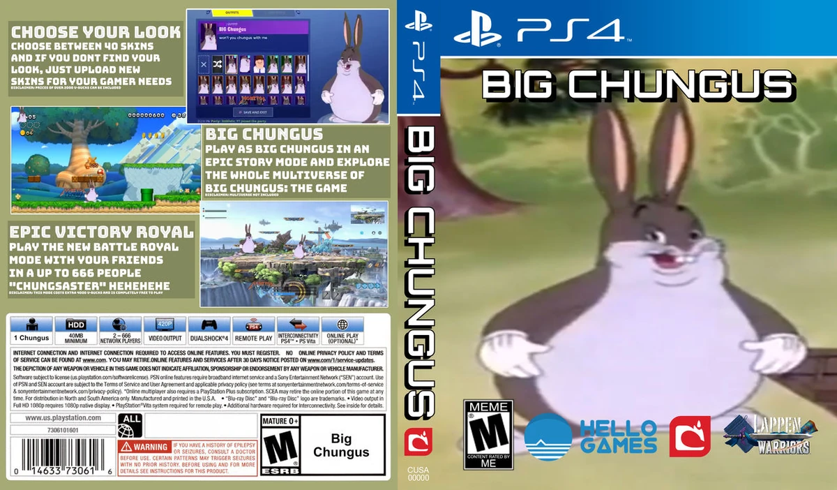 Big Chungus: The Video Game | Video Game Fanon Wiki | Fandom