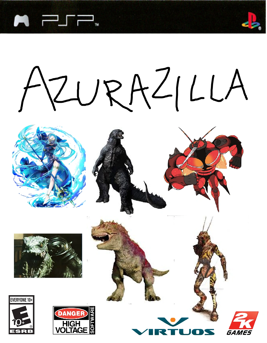 Azurazilla | Video Game Fanon Wiki | Fandom