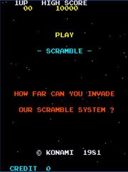 Scramble | Video Game History Wiki | Fandom