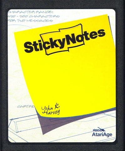 Sticky Notes | Video Game Homebrew Wiki | Fandom