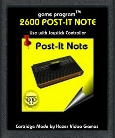 2600 Post-It Note | Video Game Homebrew Wiki | Fandom