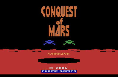 Conquest of Mars | Video Game Homebrew Wiki | Fandom