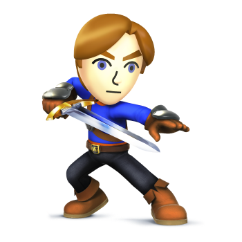 Mii Swordfighter (SSBStrife) | Video Games Fanon Wiki | Fandom