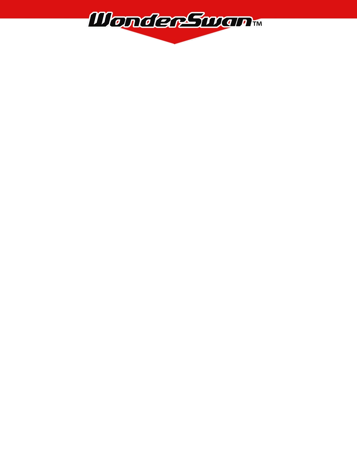 Bandai WonderSwan | Video Games Fanon Wiki | Fandom