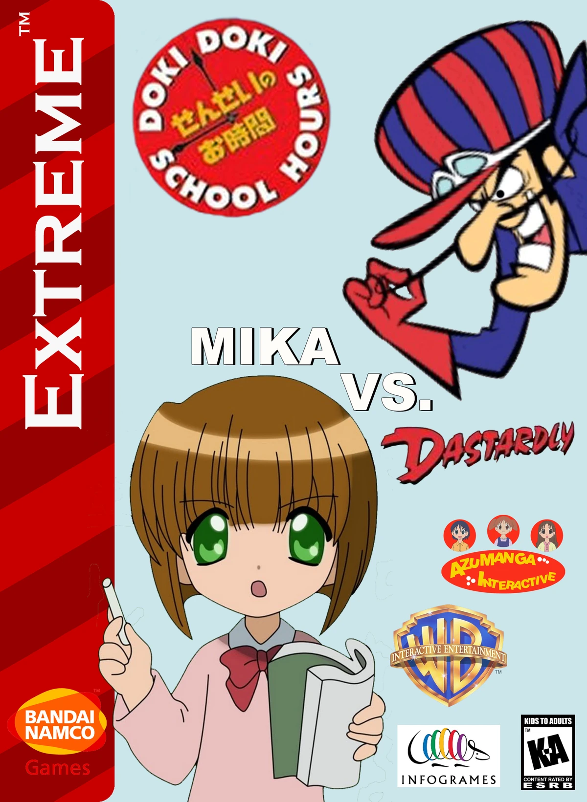 Doki Doki School Hours: Mika Vs. Dastardly | Video Games Fanon Wiki ...