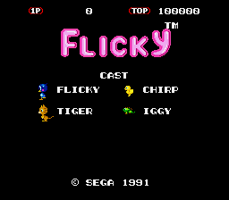 Flicky | Videogaming Wiki | Fandom
