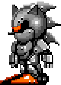 Mecha Silver Sprites