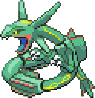 Rayquaza Sprite Sheet