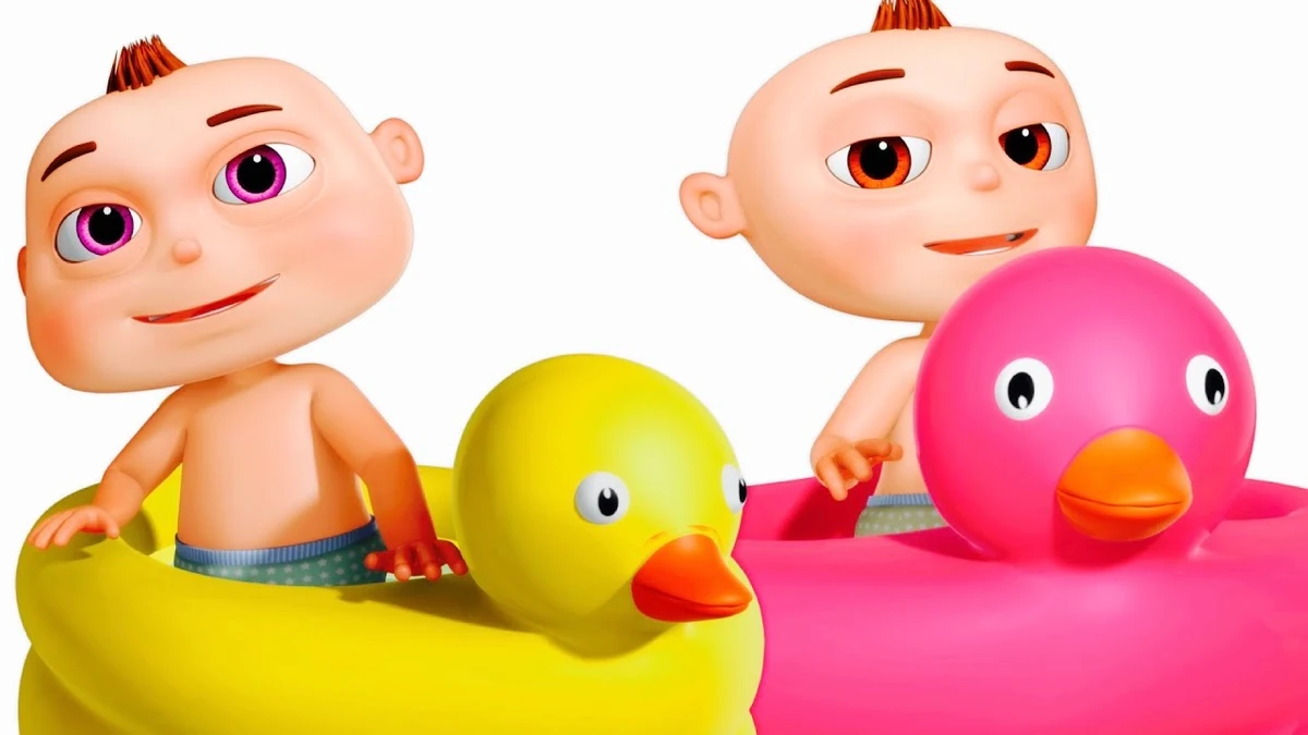 Five Little Babies Bathing In A Tub | Videogyan Wiki | Fandom