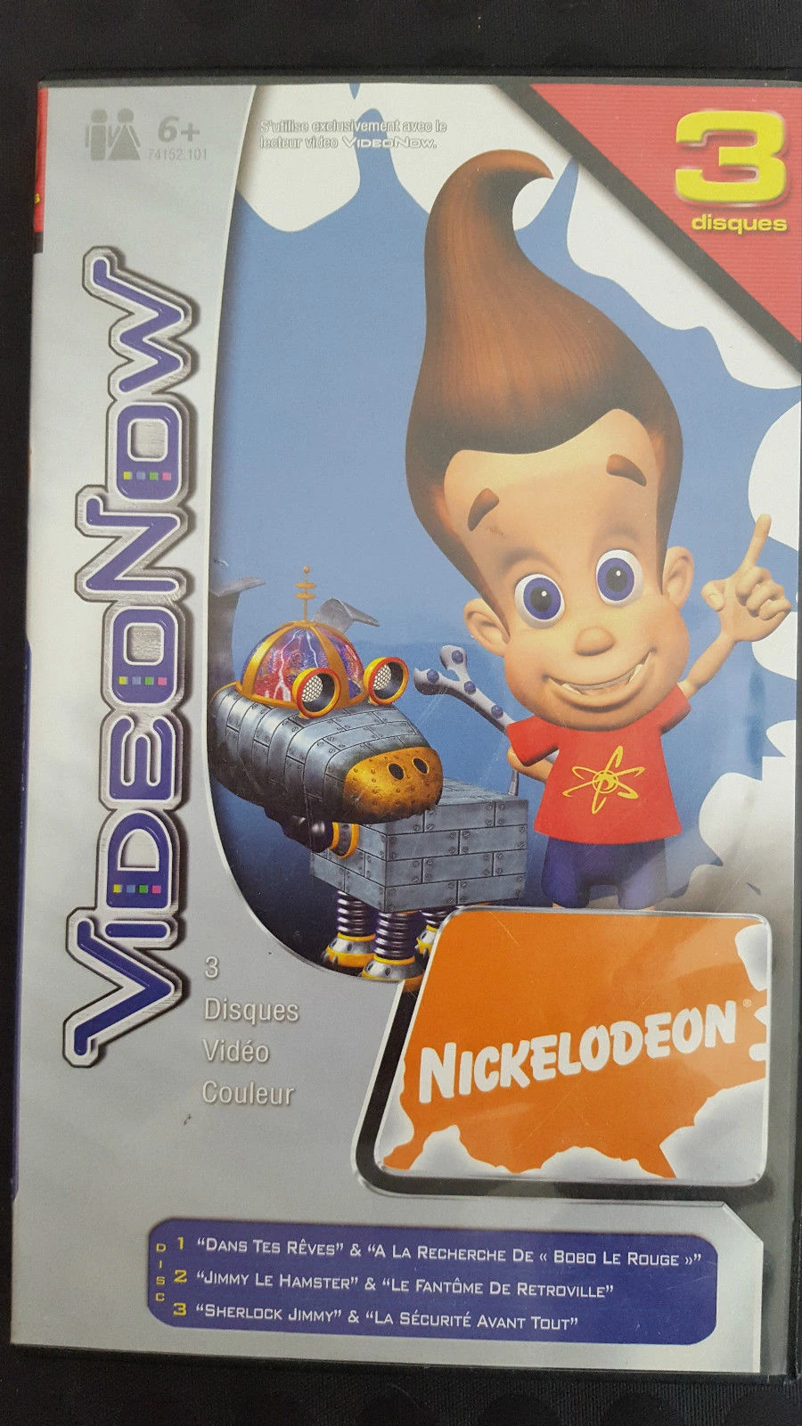 Jimmy Neutron discs | VideoNow Wiki | Fandom