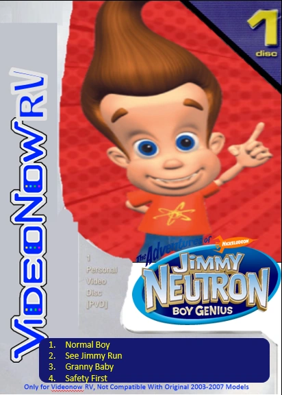 Jimmy Neutron Volume 1 | VideonowRV Wiki | Fandom