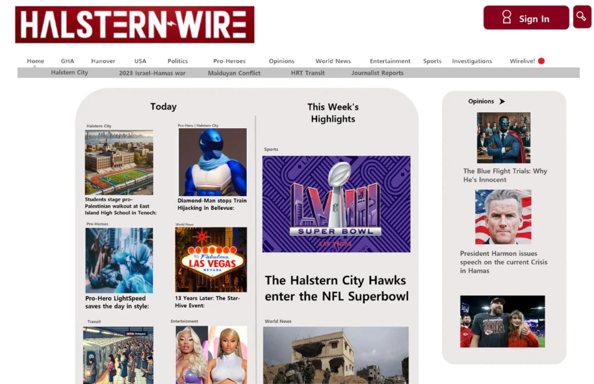 Halstern Wire | Vigilance Universe Wiki | Fandom