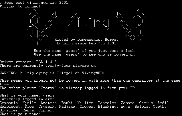 Users | Vikingmud Wiki | Fandom