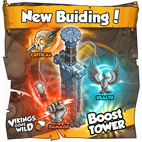 Boost Tower | Vikings Gone Wild Wikia | Fandom