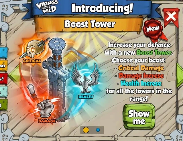 Boost Tower | Vikings Gone Wild Wikia | Fandom