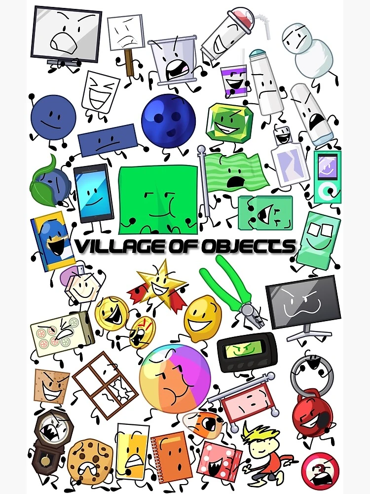 List Of Village Of Objects Characters Village Of Objects Wiki Fandom
