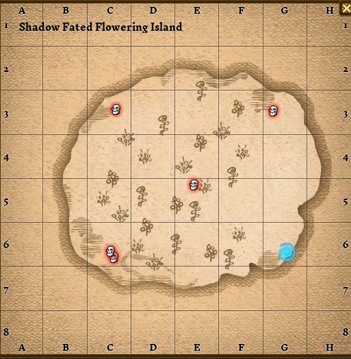 Shadow Fated Flowering Island - Official Villagers and Heroes Wiki