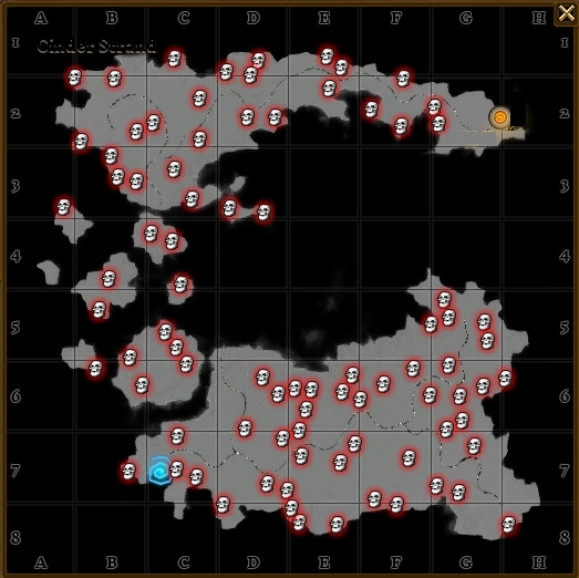 Cinder Strand - Official Villagers and Heroes Wiki