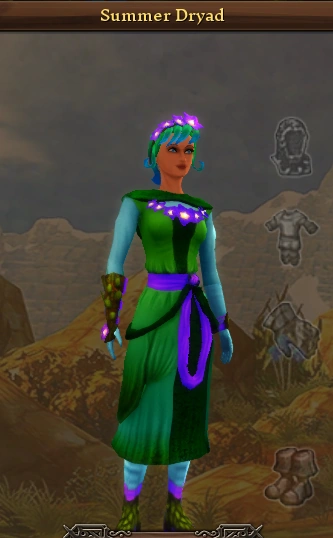 Summer Dryad - Official Villagers and Heroes Wiki