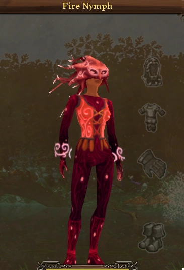 Fire Nymph - Official Villagers and Heroes Wiki