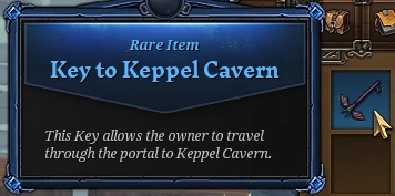 Key to Keppel Cavern - Official Villagers and Heroes Wiki