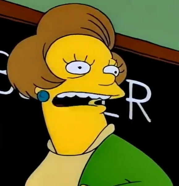 Edna Krabappel Wikisimpsons The Simpsons Wiki