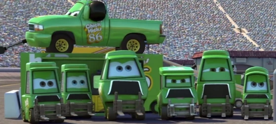 Chick Hicks' Pit Crew | Villains & Antagonists Wikia | Fandom