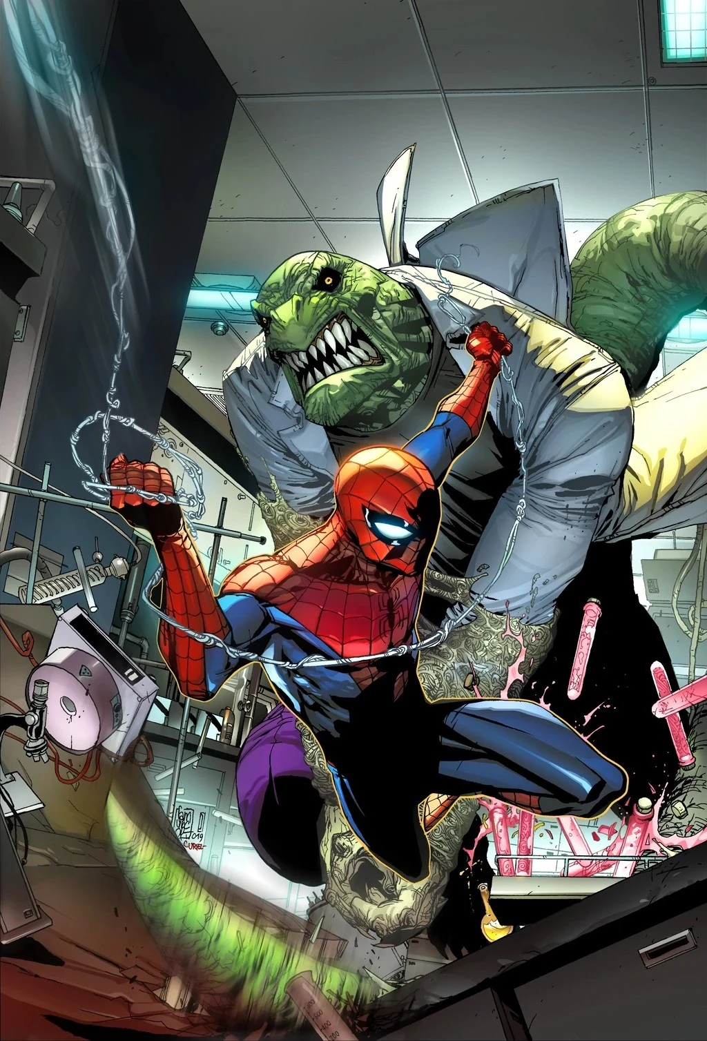 Spider Man Villain Lizard