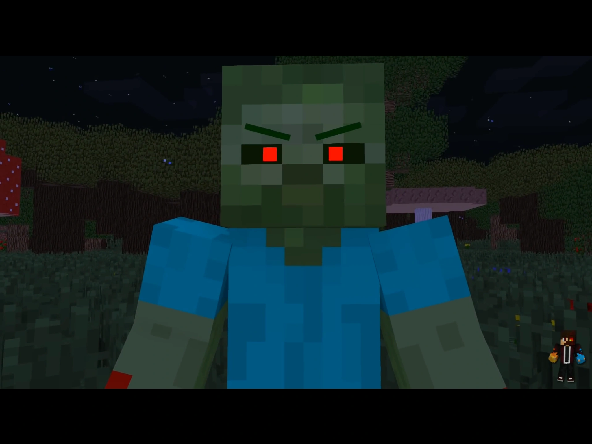 Zombie Minecraft Real Life