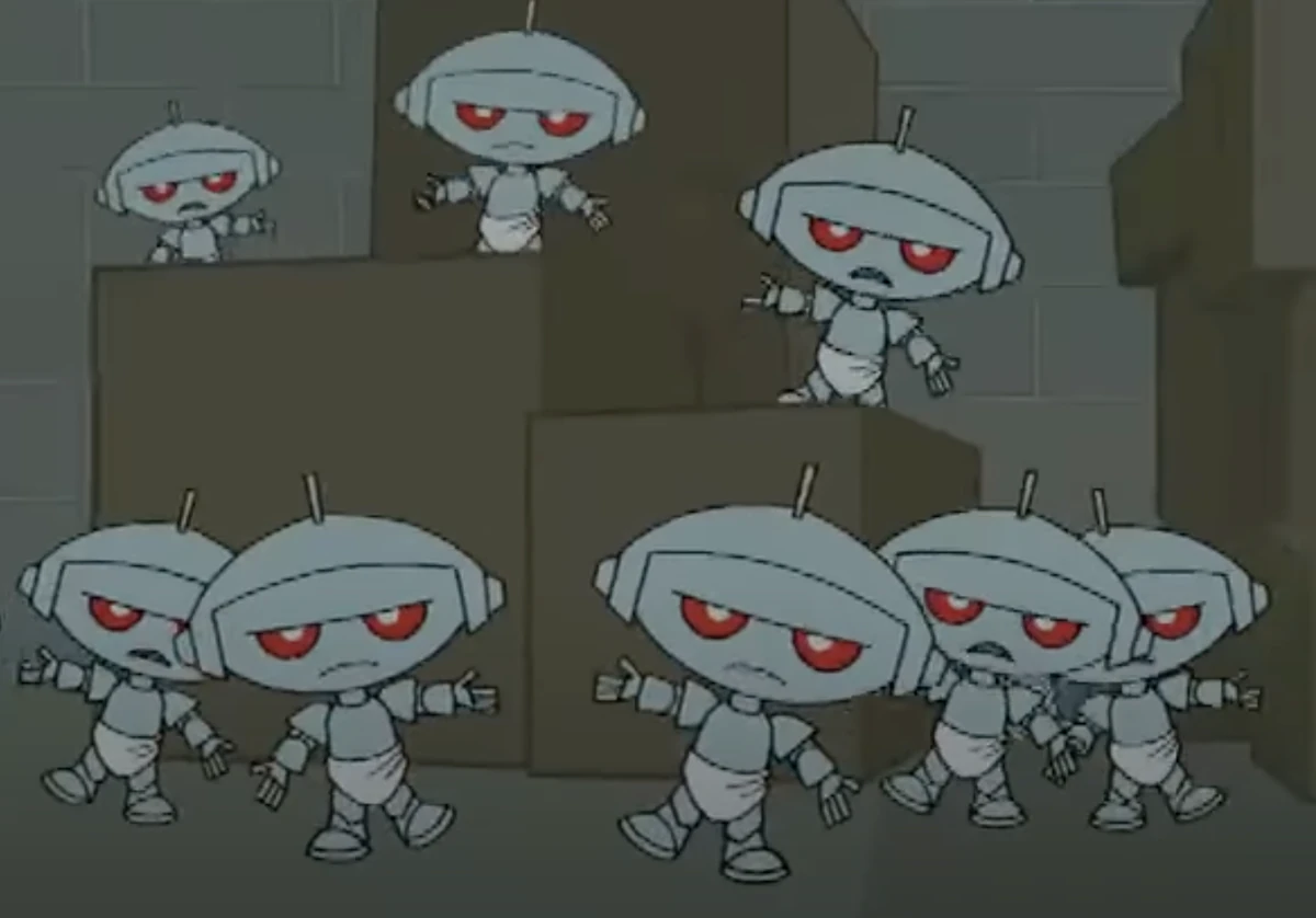Robot Babies | Villains Wiki | Fandom