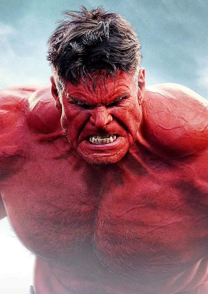 Algemene Ross Red Hulk Transformatie