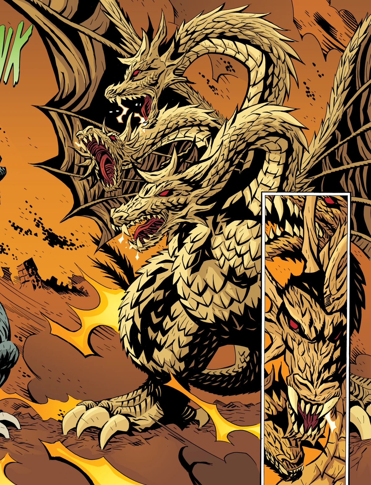 King Ghidorah (IDW Publishing) | Villains Wiki | Fandom