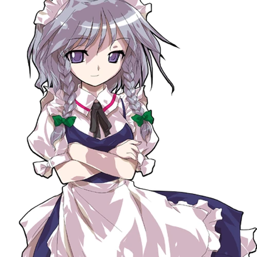 Anime Girl With Throwing Knives