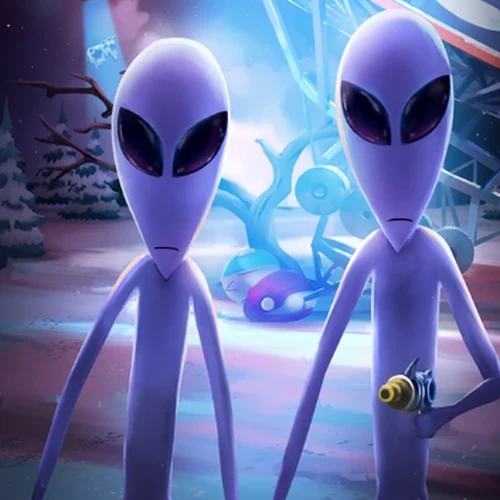 South Park Alien Chase Game