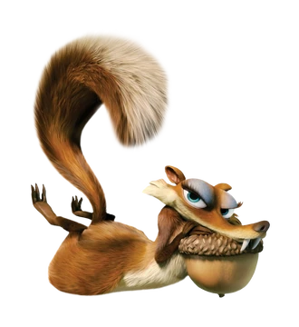 dramatic squirrel turn