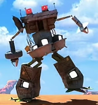 Giant Robot (Talking Friends) | Villains Wiki | Fandom