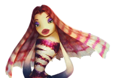 lola shark tale coloring pages