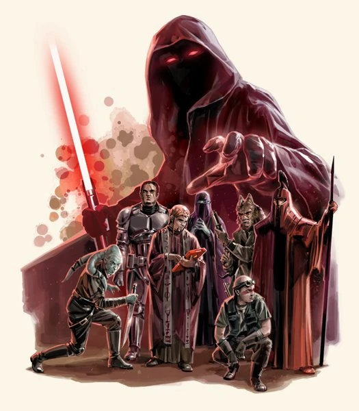 All The Sith Lords In Order