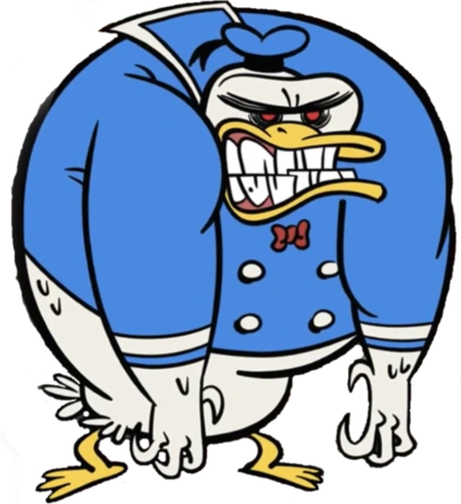Donald Duck's Raw Anger | Villains Wiki | Fandom