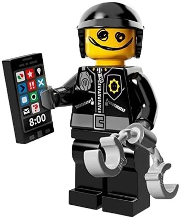 The Lego Movie Bad Cop Drawing