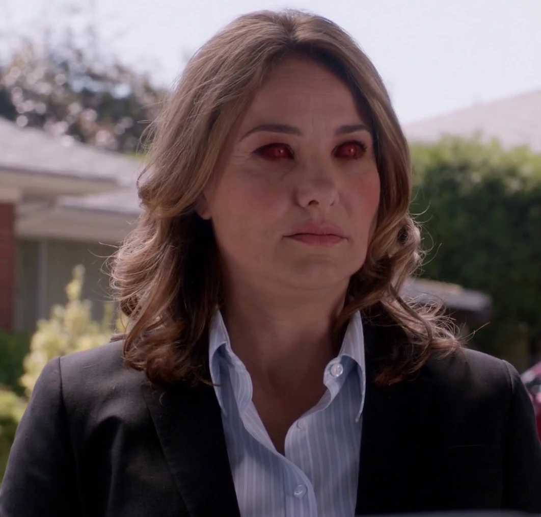 Crowley Supernatural Red Eyes