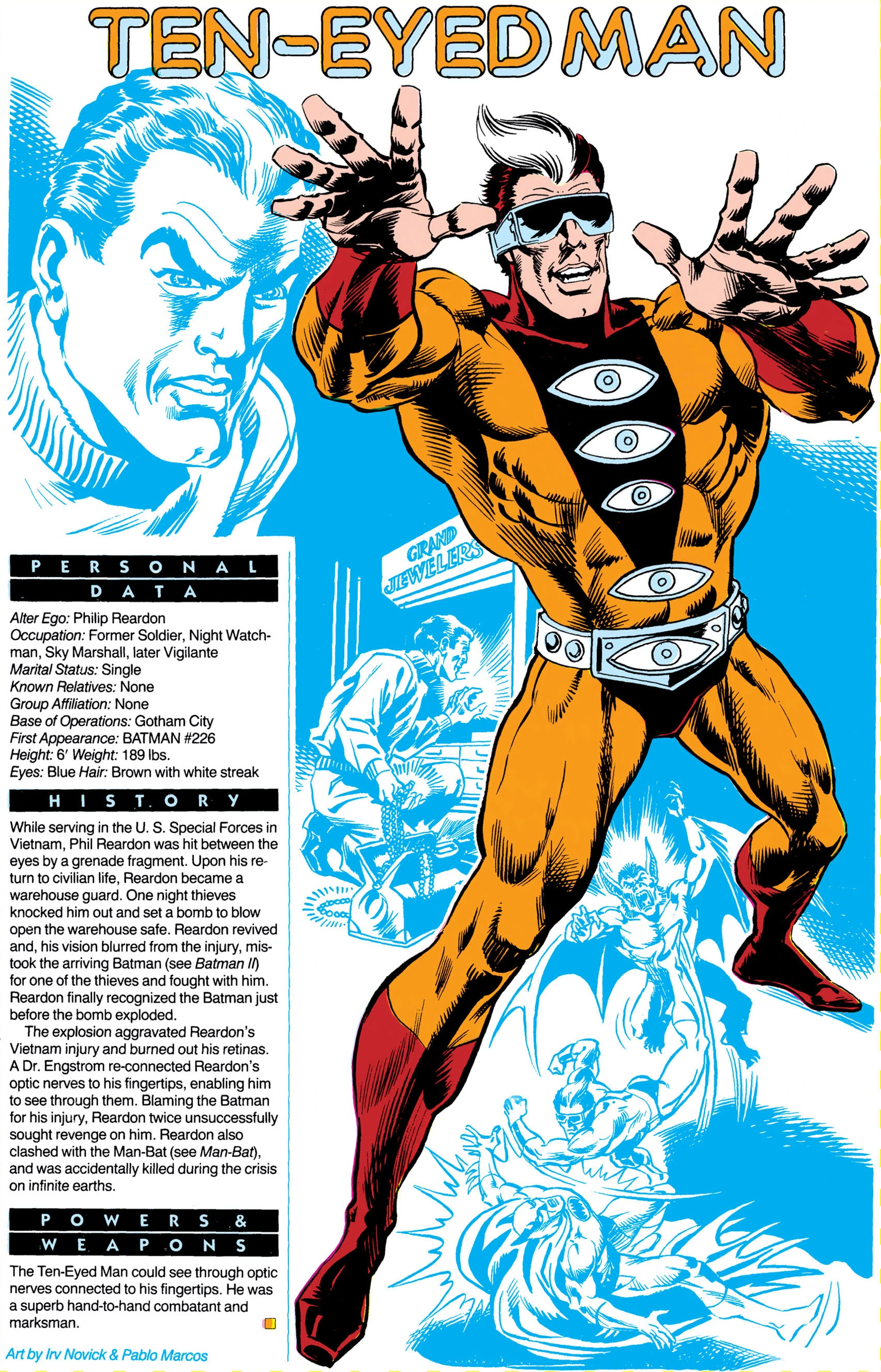 Ten Eyed Man | Villains Wiki | Fandom