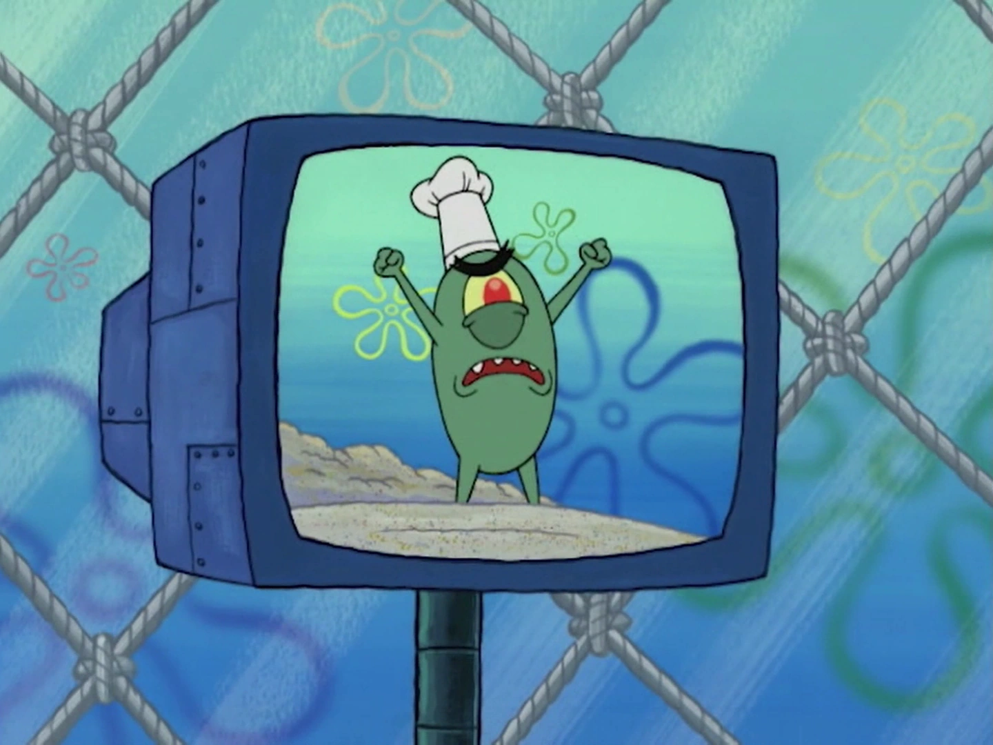 Plankton Spongebob Happy