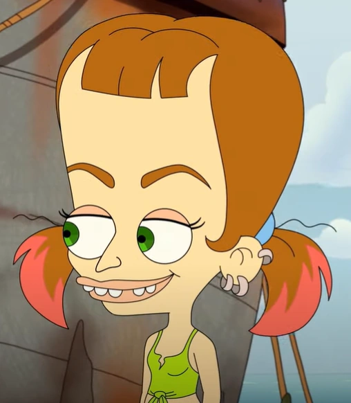 Big Mouth Cartoon Character