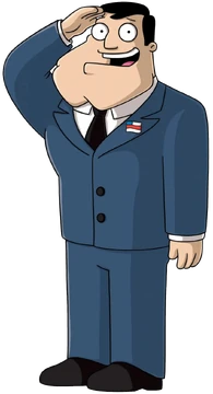 American Dad Stan Face