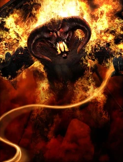 Balrog Of Morgoth Tattoo