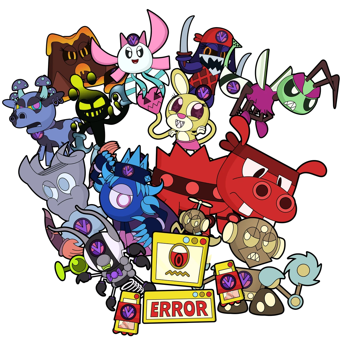 CRiViRUS Gang | Villains Wiki | Fandom