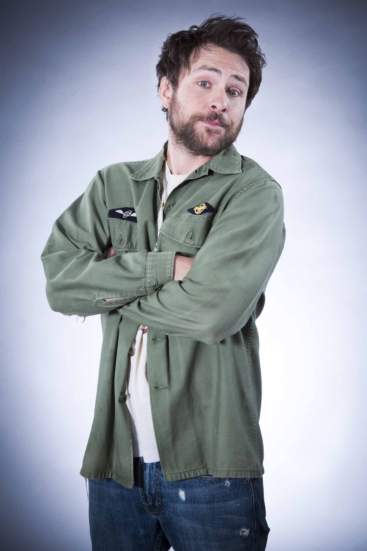 Charlie Day Baby Russell