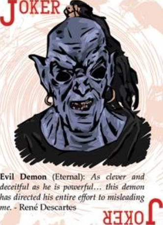 Evil Demon Drawing