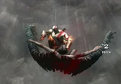 God Of War 2 Kratos Vs Icarus